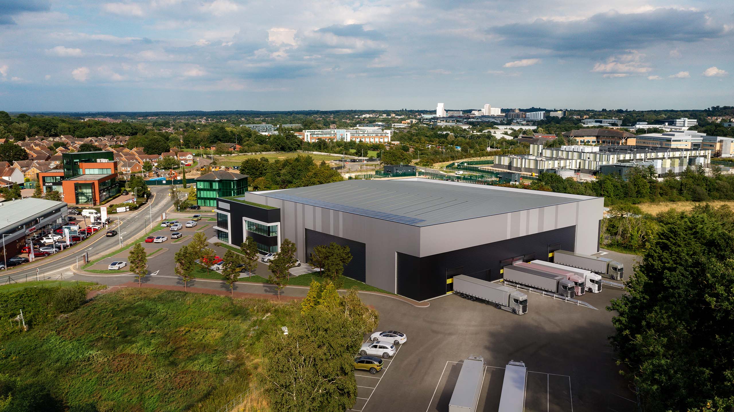 Construction to begin on sustainable logistics scheme in Bracknell ...